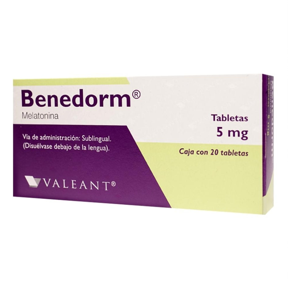 Benedorm 5 mg 20 Tabletas – Dermayeo