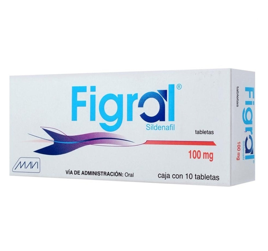 Figral 100mg con 10 tabls – Dermayeo